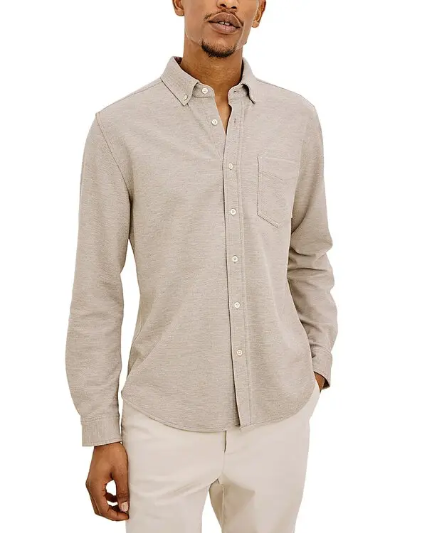 Rails Vincent Relaxed Fit Long Sleeve Knit Shirt