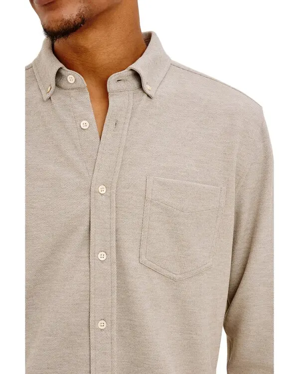 Rails Vincent Relaxed Fit Long Sleeve Knit Shirt
