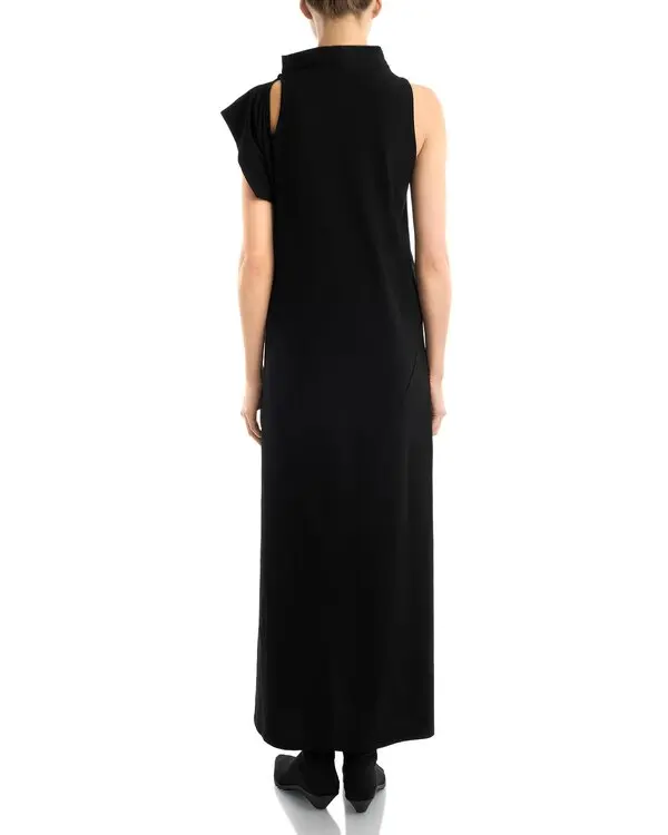 Issey Miyake Tubular T One Shoulder Cutout Dress