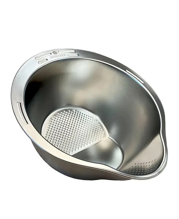 JOYCE CHEN Rice Washer, Colander, And Strainer, 10.6 L X 9.5 W X 5.4 H - Silver