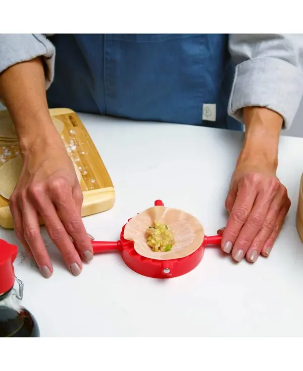 JOYCE CHEN Dumpling Press, 3 Piece Set, 8.75 L X 7.9 W X 2 H