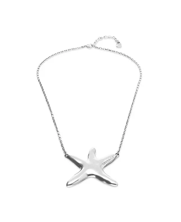 UNODE50 Tone Star Pendant Necklace - Silver