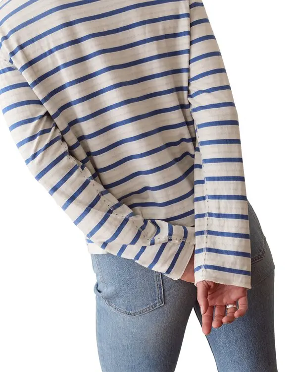 Marine Layer Juno Double Knit Long Sleeve Tee
