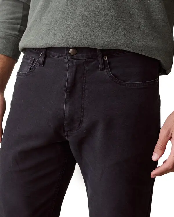 Marine Layer Five Pocket Flex Terry Slim Straight Pants