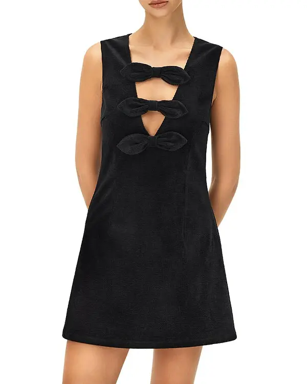 ELODIE THE LABEL Bow Detail Shift Dress