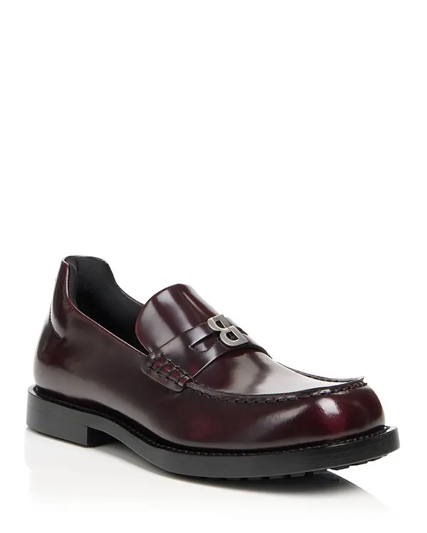 Balenciaga Comfy Penny Loafers - Litchi