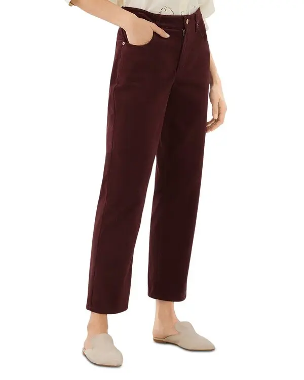 Karen Kane High Rise Corduroy Ankle Pants