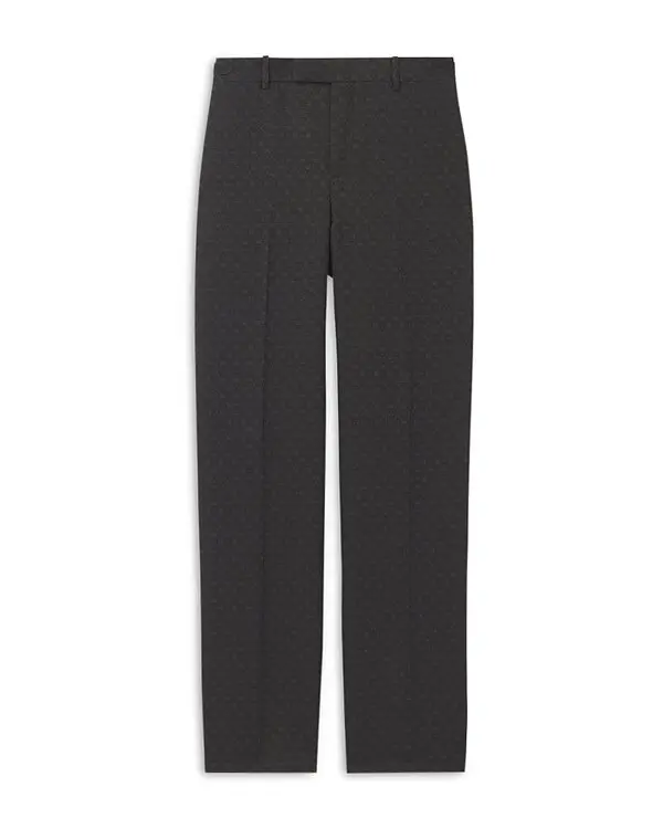 Alexander McQueen Skull Jacquard Tailored Trousers