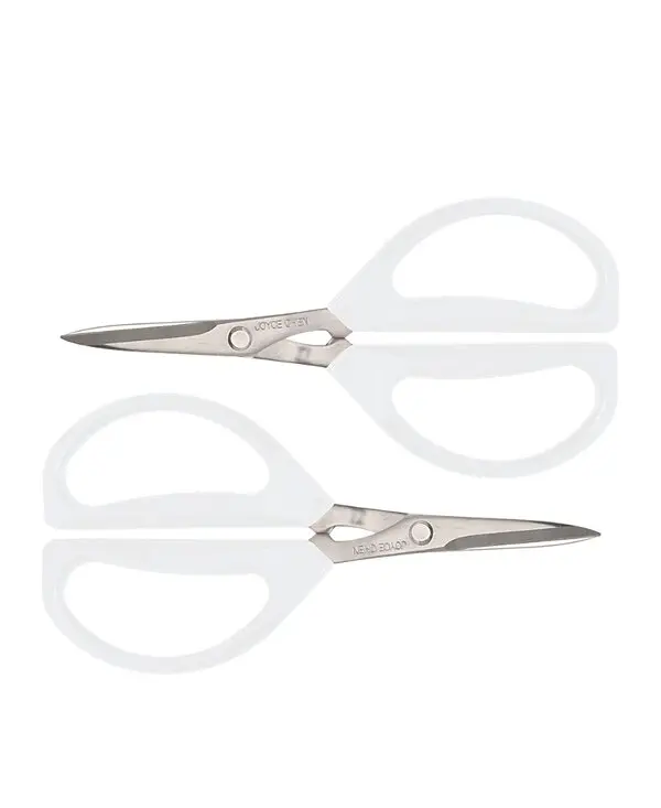 JOYCE CHEN Original Unlimited Kitchen Scissors 2-pack, 3.25 L X 0.4 W X 6.3 H - White