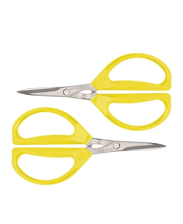 JOYCE CHEN Original Unlimited Kitchen Scissors 2-pack, 3.25 L X 0.4 W X 6.3 H - Yellow