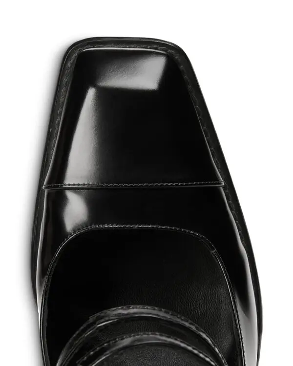 Alexander McQueen Leather Mary Jane Pumps