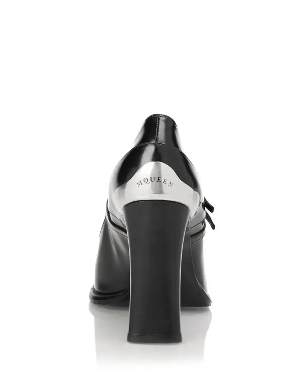 Alexander McQueen Leather Mary Jane Pumps