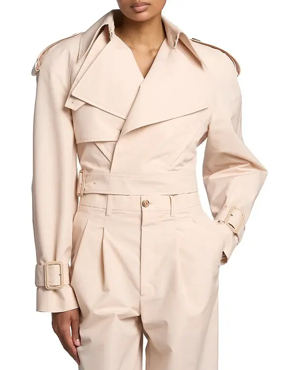 Wardrobe.NYC Clean Perfecto Trench Coat