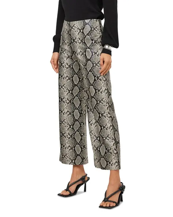 Fifteen Twenty Kelly Faux Leather Cropped Pants