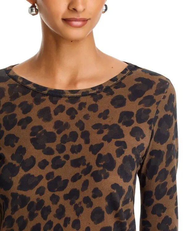 Velvet By Graham & Spencer Galenna Cotton Long Sleeve Tee