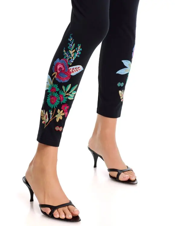 Johnny Was Isolei Pull On Ankle Leggings