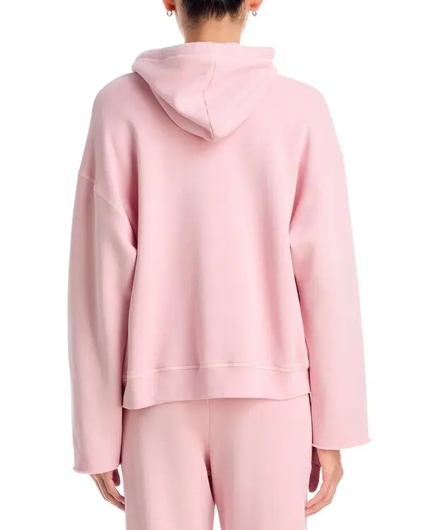 Xirena Chase Cotton Hoodie Sweatshirt - Pink Dust