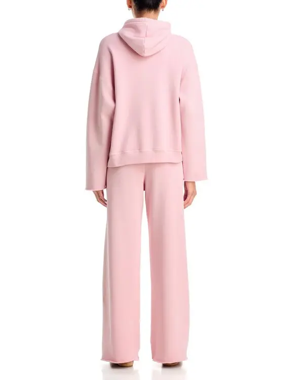 Xirena Chase Cotton Hoodie Sweatshirt - Pink Dust