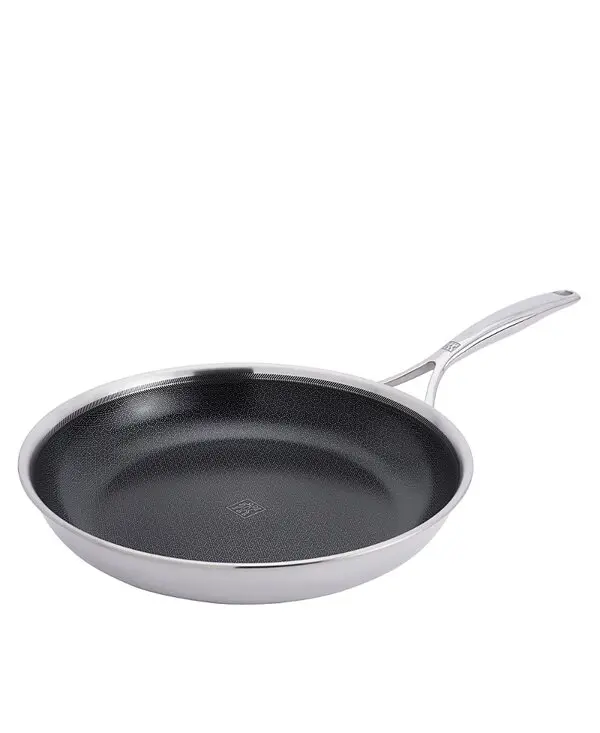 ZWILLING Peak Stainless Steel Dual Performance Ceramic Fry Pan, 12