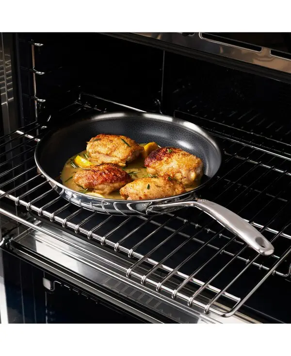 ZWILLING Peak Stainless Steel Dual Performance Ceramic Fry Pan, 12