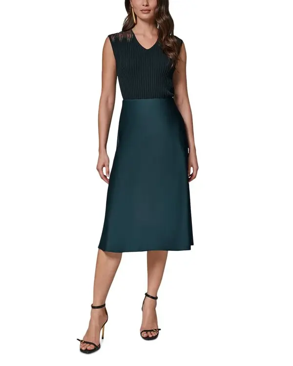 Donna Karan New York Bias Midi Skirt