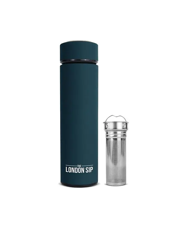 THE LONDON SIP Infuser Bottle, 16 Oz - Dark Blue