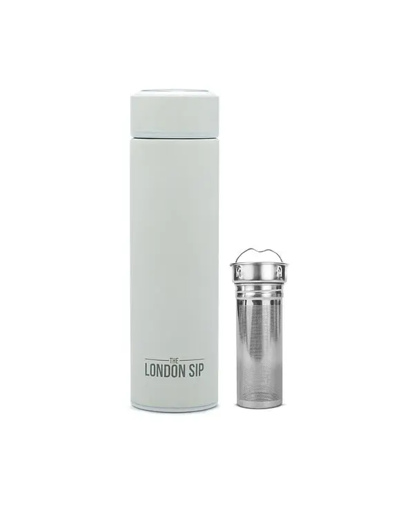 THE LONDON SIP Infuser Bottle, 16 Oz - White