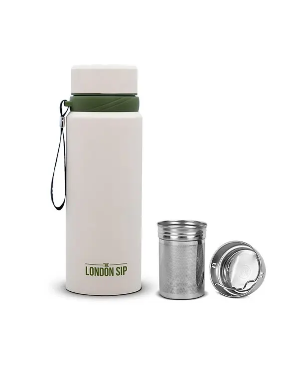 THE LONDON SIP Infuser Bottle, 25 Oz - Light Beige