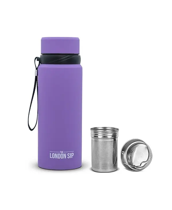 THE LONDON SIP Infuser Bottle, 25 Oz - Purple