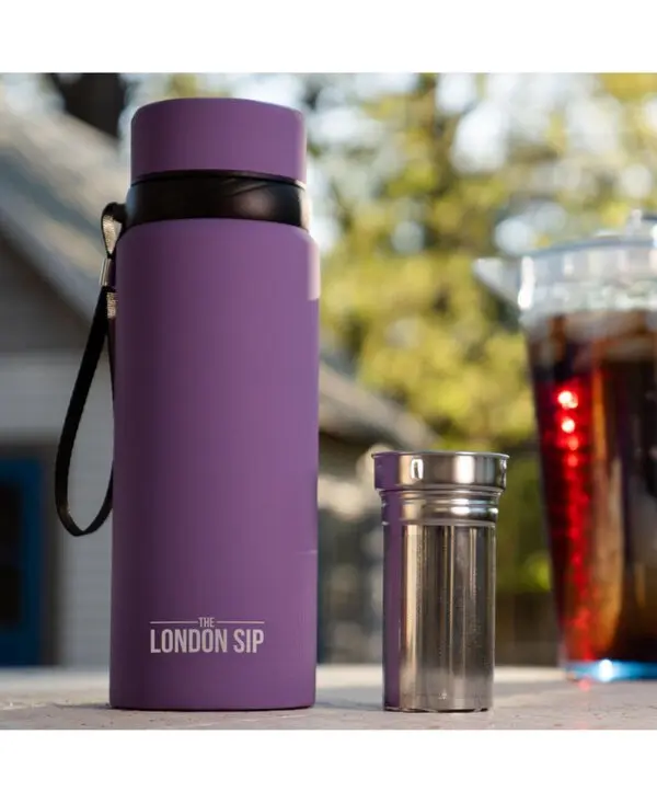 THE LONDON SIP Infuser Bottle, 25 Oz - Purple