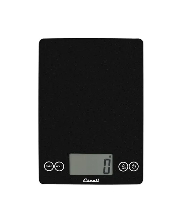 ESCALI Arti Digital Scale, 9 L X 6.5 W X 0.75 H - Black