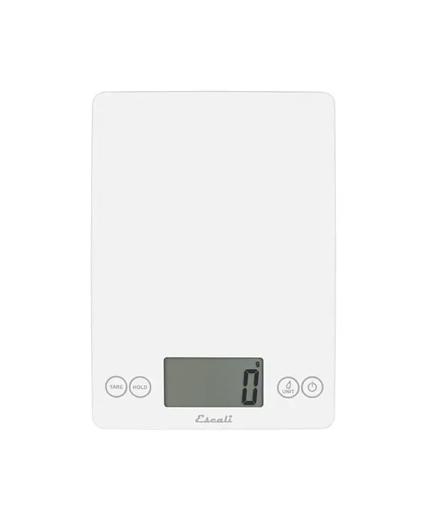 ESCALI Arti Digital Scale, 9 L X 6.5 W X 0.75 H - White