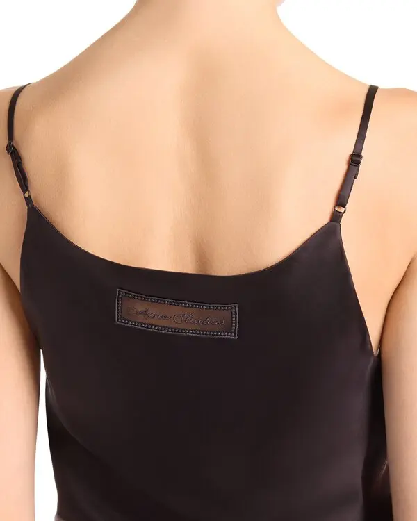 Acne Studios Lace Trim Slip Dress