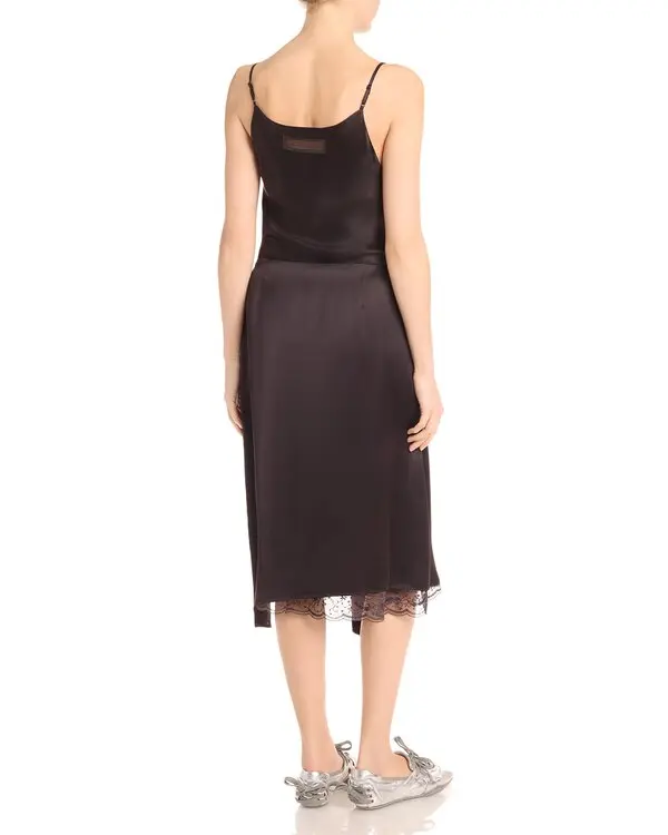 Acne Studios Lace Trim Slip Dress