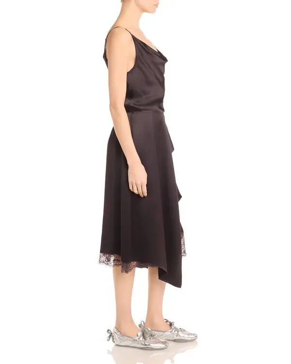 Acne Studios Lace Trim Slip Dress