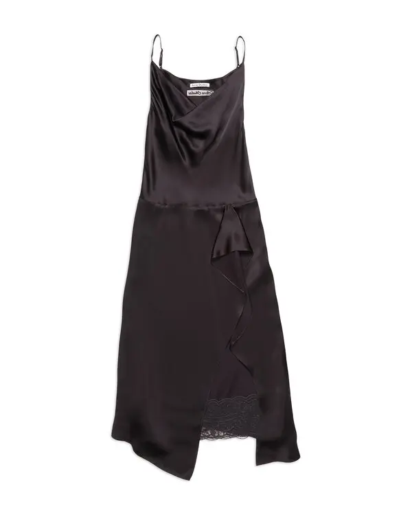 Acne Studios Lace Trim Slip Dress