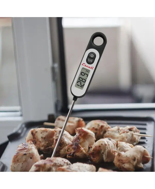 ESCALI Digital Long Stem Thermometer, 10.35 L X 1.02 W X 0.59 H - Black