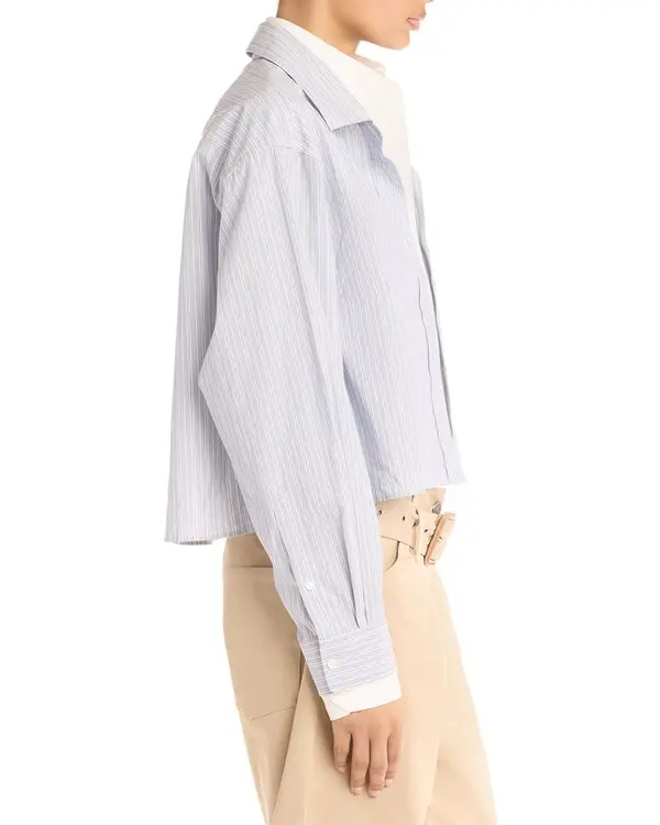 Acne Studios Cotton Collared Button Up Shirt