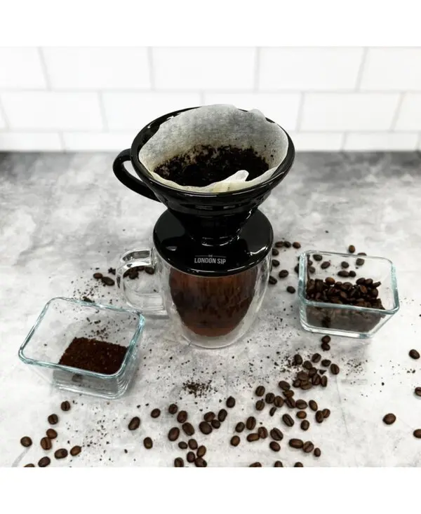 THE LONDON SIP Ceramic Coffee Dripper, 1-2 Cup
