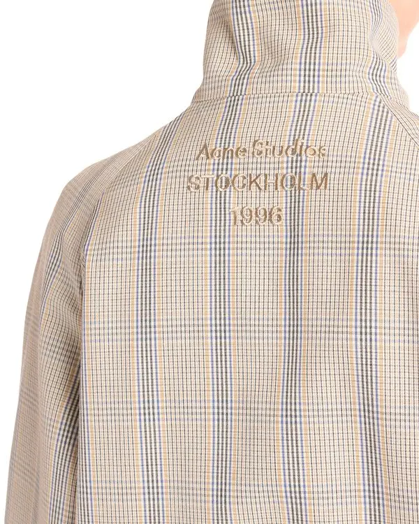 Acne Studios Plaid Coat
