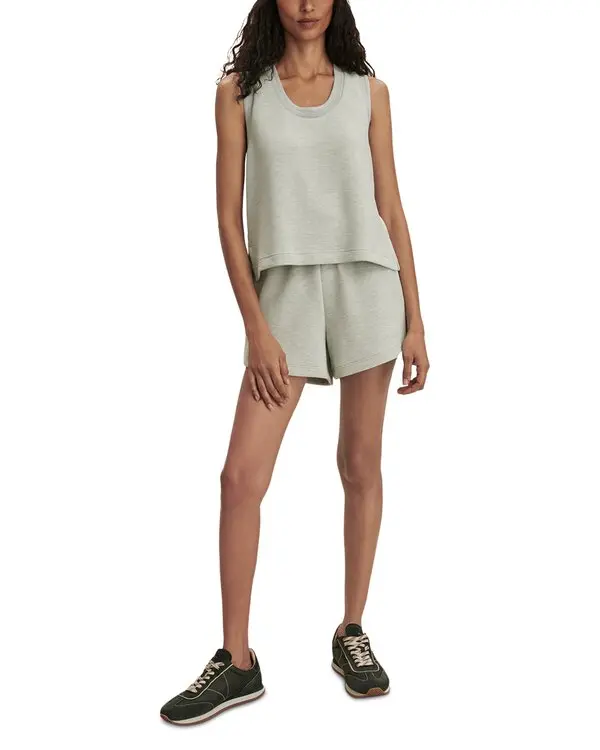 Varley Cambrie Scoop Neck Tank Top - Mint Green