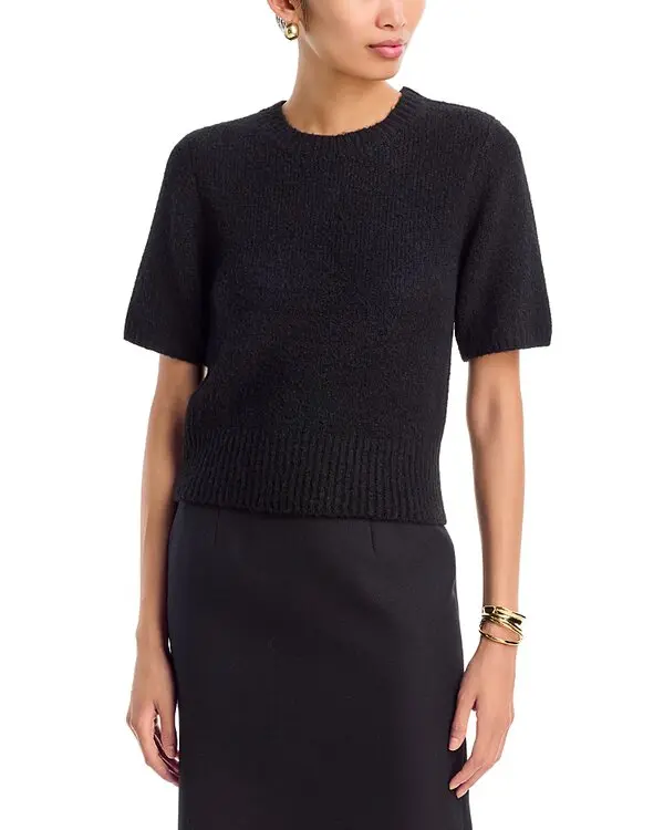 WAYF Corrine Short Sleeve Sweater