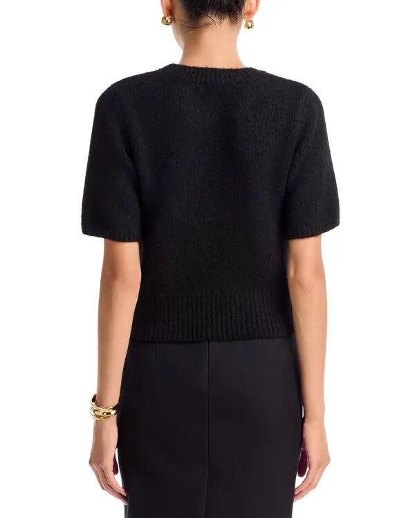 WAYF Corrine Short Sleeve Sweater