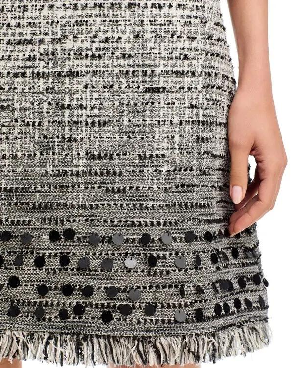Rickie Freeman For Teri Jon Ombre Tweed Dress