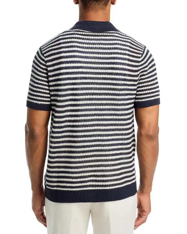 Onia Short Sleeve Button Up Sweater