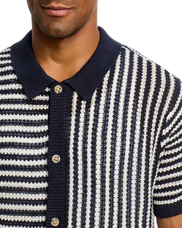 Onia Short Sleeve Button Up Sweater