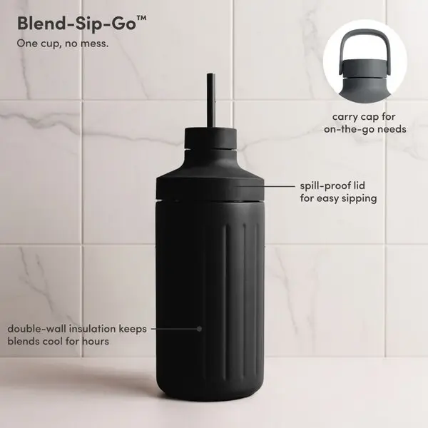 BEAST Mega 1200 Stainless Steel Blender - Black