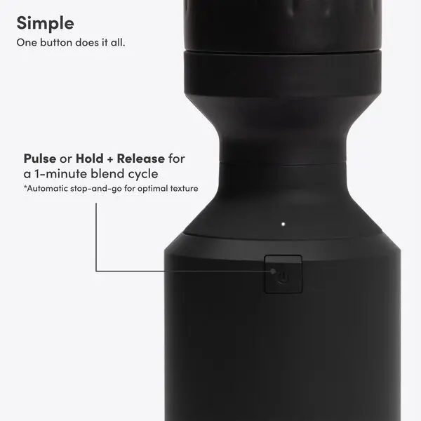 BEAST Mega 1200 Stainless Steel Blender - Black