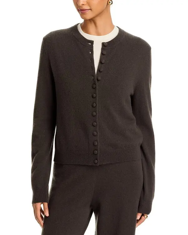 LISA YANG Wilona Cashmere Button Front Sweater