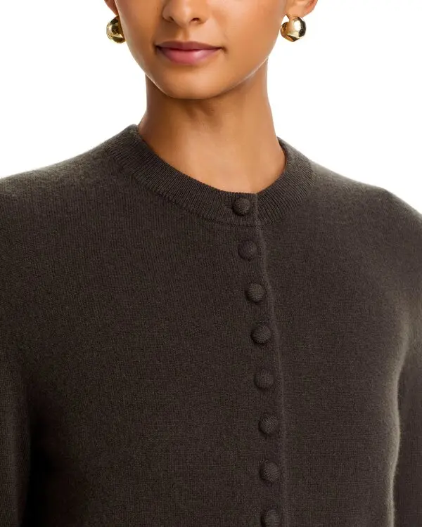 LISA YANG Wilona Cashmere Button Front Sweater